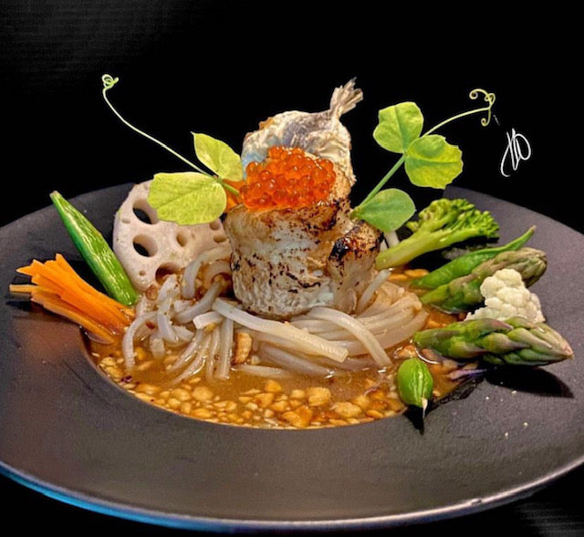 Miso Soup with Roasted Cod and PSC Trout Roe – Pearl Street Caviar